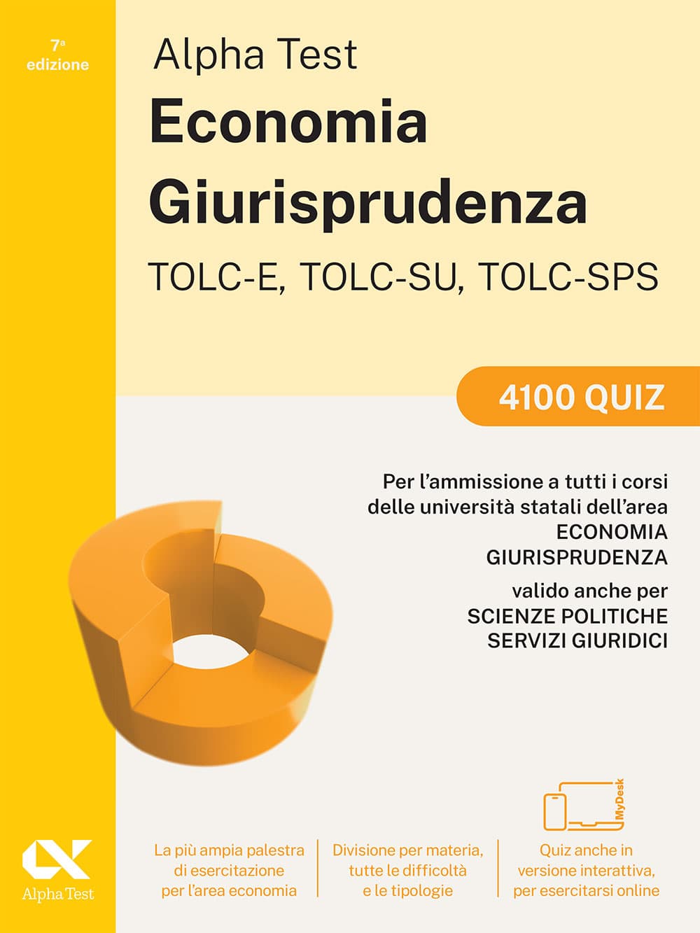 Alpha Test Economia Giurisprudenza TOLC-E, TOLC-SU, TOLC-SPS - Kit di ...