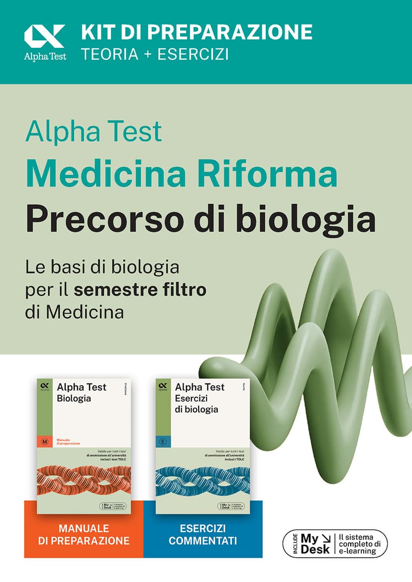 Alpha Test Medicina Semestre filtro - Manuale di preparazione: Libro di ...
