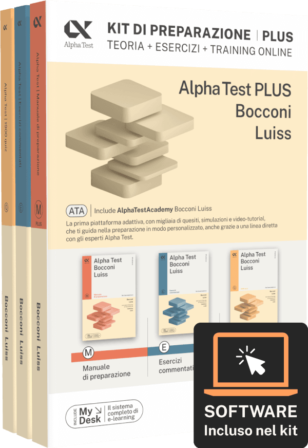 Alpha Test Bocconi e Luiss - Esercizi commentati: Libro di Preparazione ...