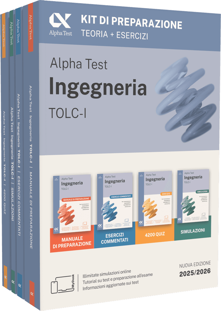 Ingegneria TOLC-I: Preparazione ai Test Universitari | Alpha Test