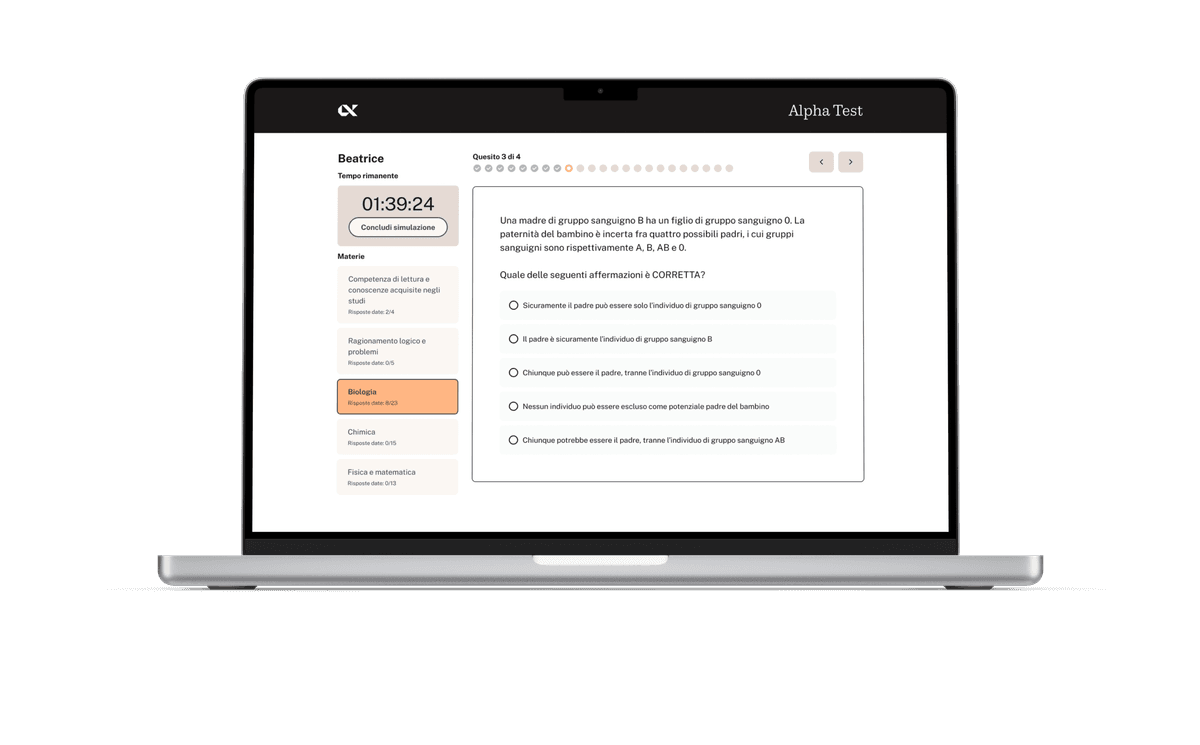 Simulazioni Gratuite Test di Ammissione e Concorsi | Alpha Test