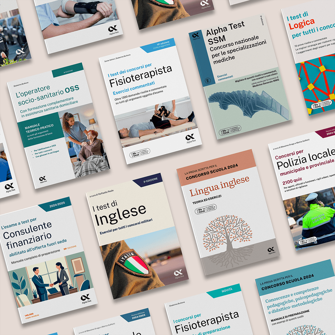 Libri per Test Universitari, Concorsi e Patenti | Alpha Test